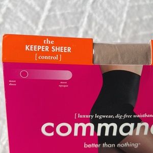Commando | Accessories | Commando The Keeper Sheer Control Tights ...
